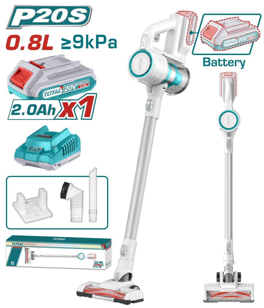 Lithium-ion vacuum cleaner – TVLI2006 – Total Tools NZ